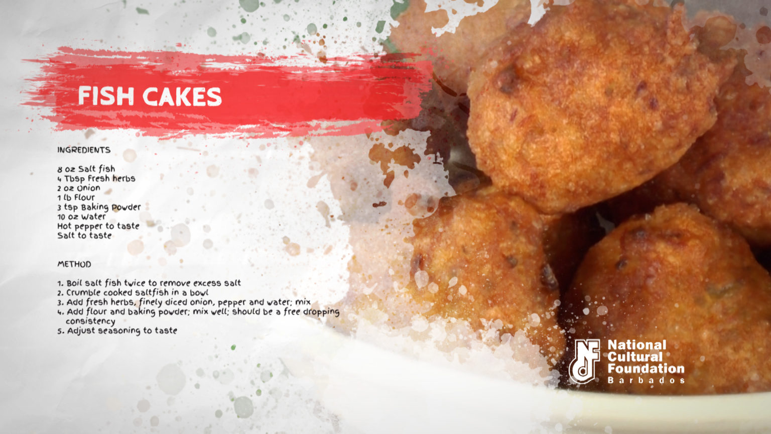Bajan Bittle | Peter Edey | Okra Slush And Fish Cakes – National ...
