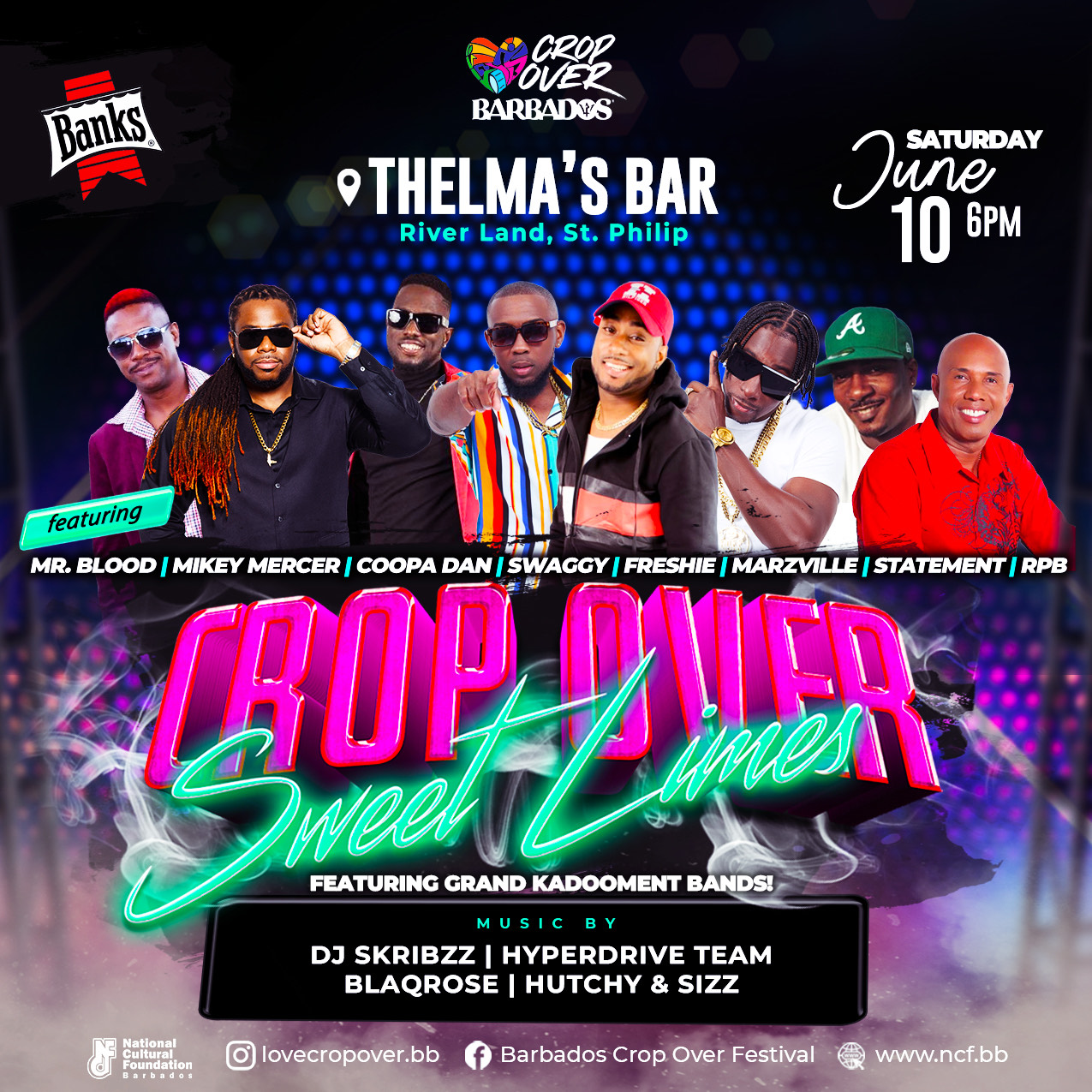 Banks Crop Over Sweet Limes – Thelma’s Sport’s Grill – National ...