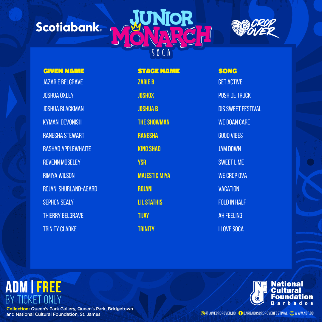 Junior Monarch Tent #1 – National Cultural Foundation, Barbados