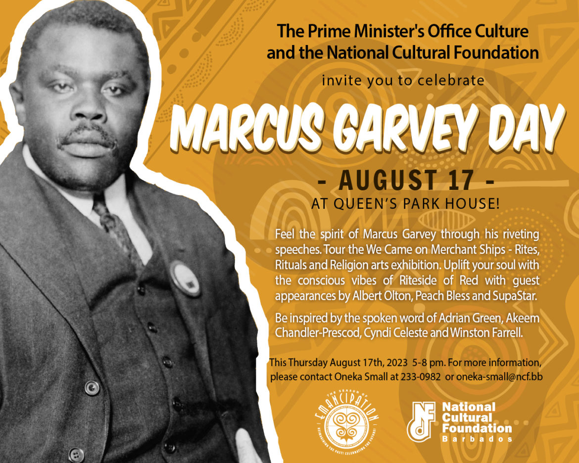 Marcus Garvey Day – National Cultural Foundation, Barbados