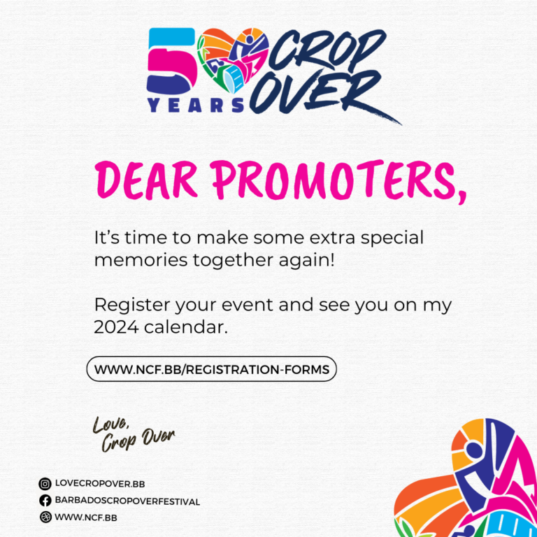 Join The Official 2024 Crop Over Calendar! – National Cultural ...